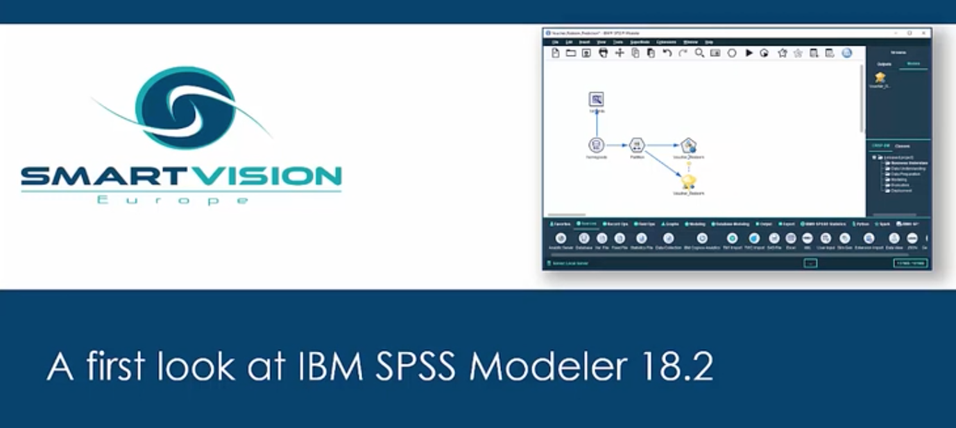 a first look at ibm spss modeler - Smart Vision - Europe