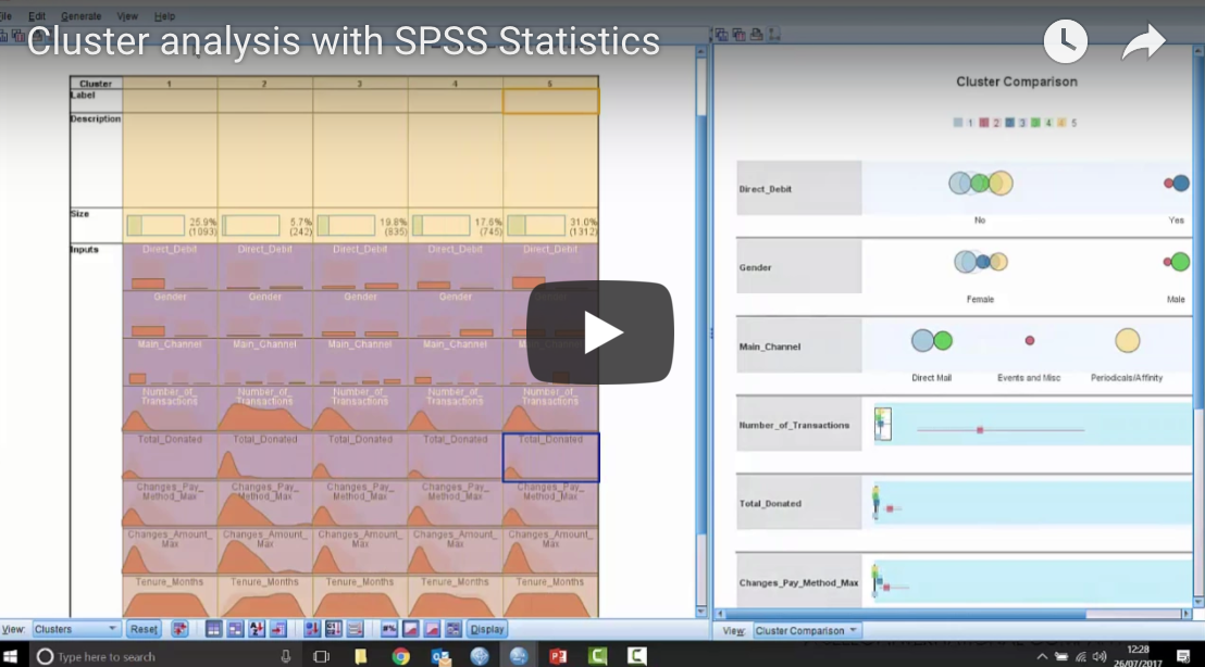 Cluster Analysis with IBM SPSS Statistics - Smart Vision Europe