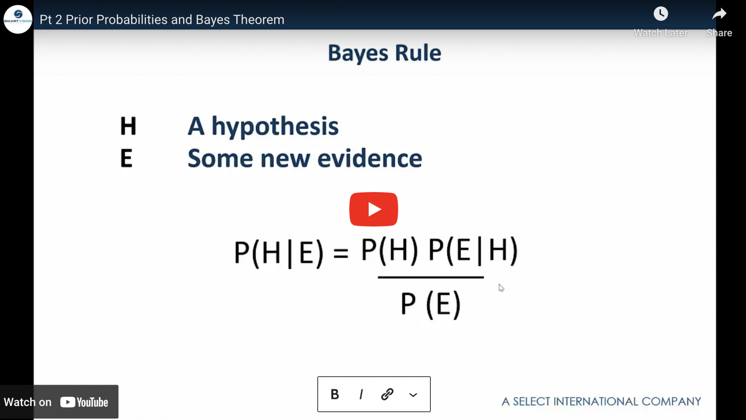 Performing Bayesian analysis in SPSS Statistics - Smart Vision Europe