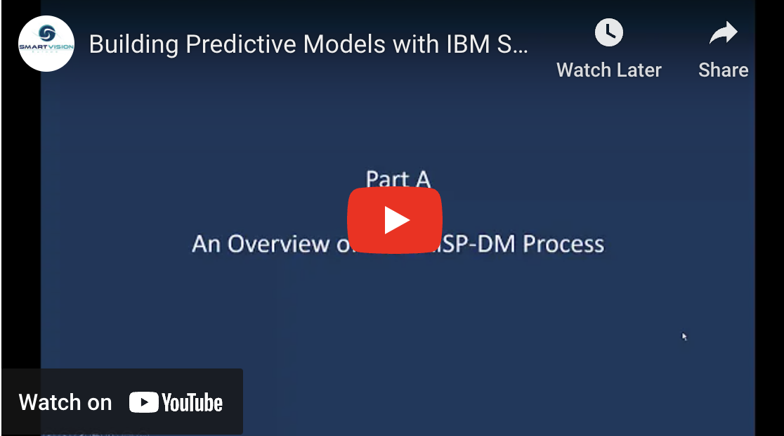 Building a predictive model in SPSS Modeler