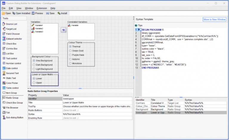 Working with R in SPSS Part 4 – Adding options to Custom Dialogs - Smart Vision Europe