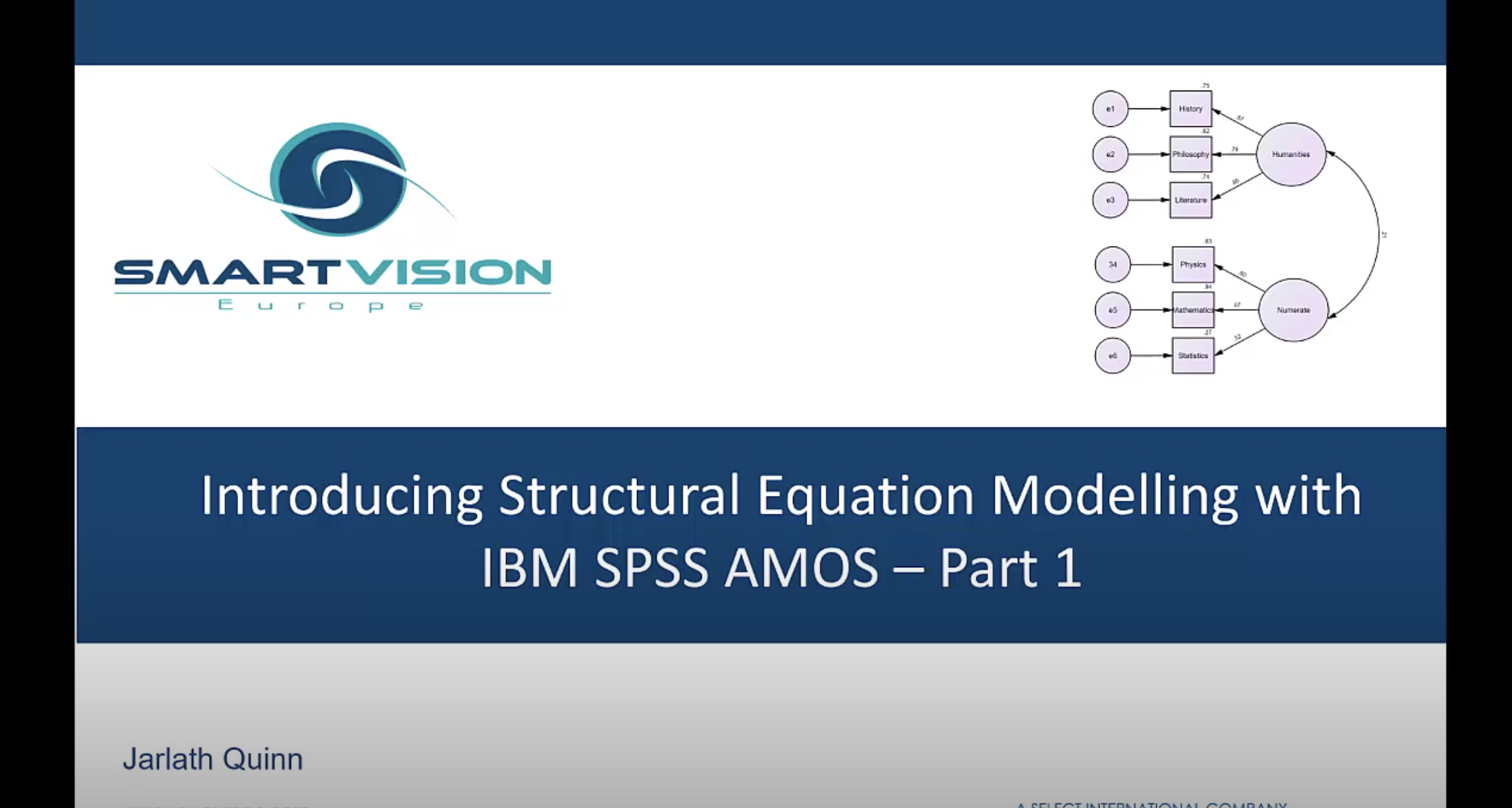 Introduction To Structural Equation Modelling With Spss Amos Part One