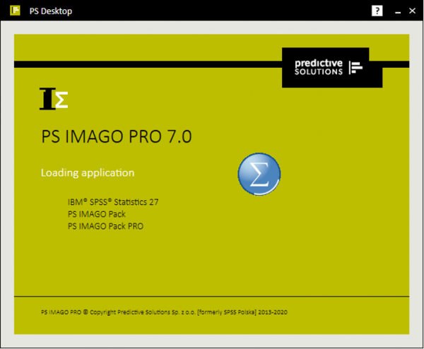 Background to SPSS and PS IMAGO - Smart Vision Europe