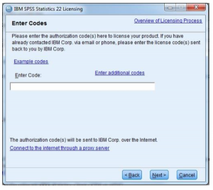 How do I update my SPSS activation code? - Smart Vision Europe