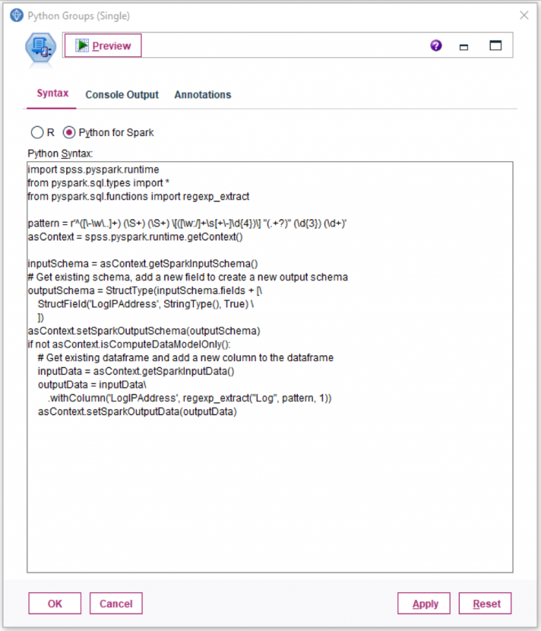 Regular Expressions for IBM SPSS Modeler: performance comparison ...